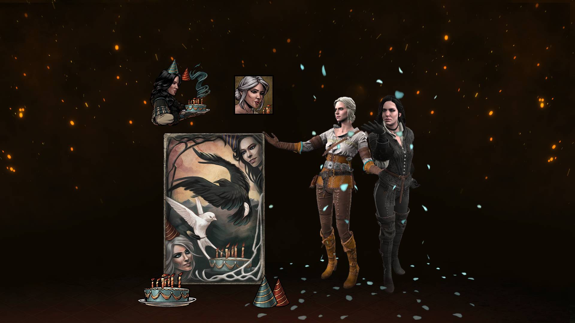 Ciri und Yen feiern Geburtstag! - GWENT: The Witcher Card Game
