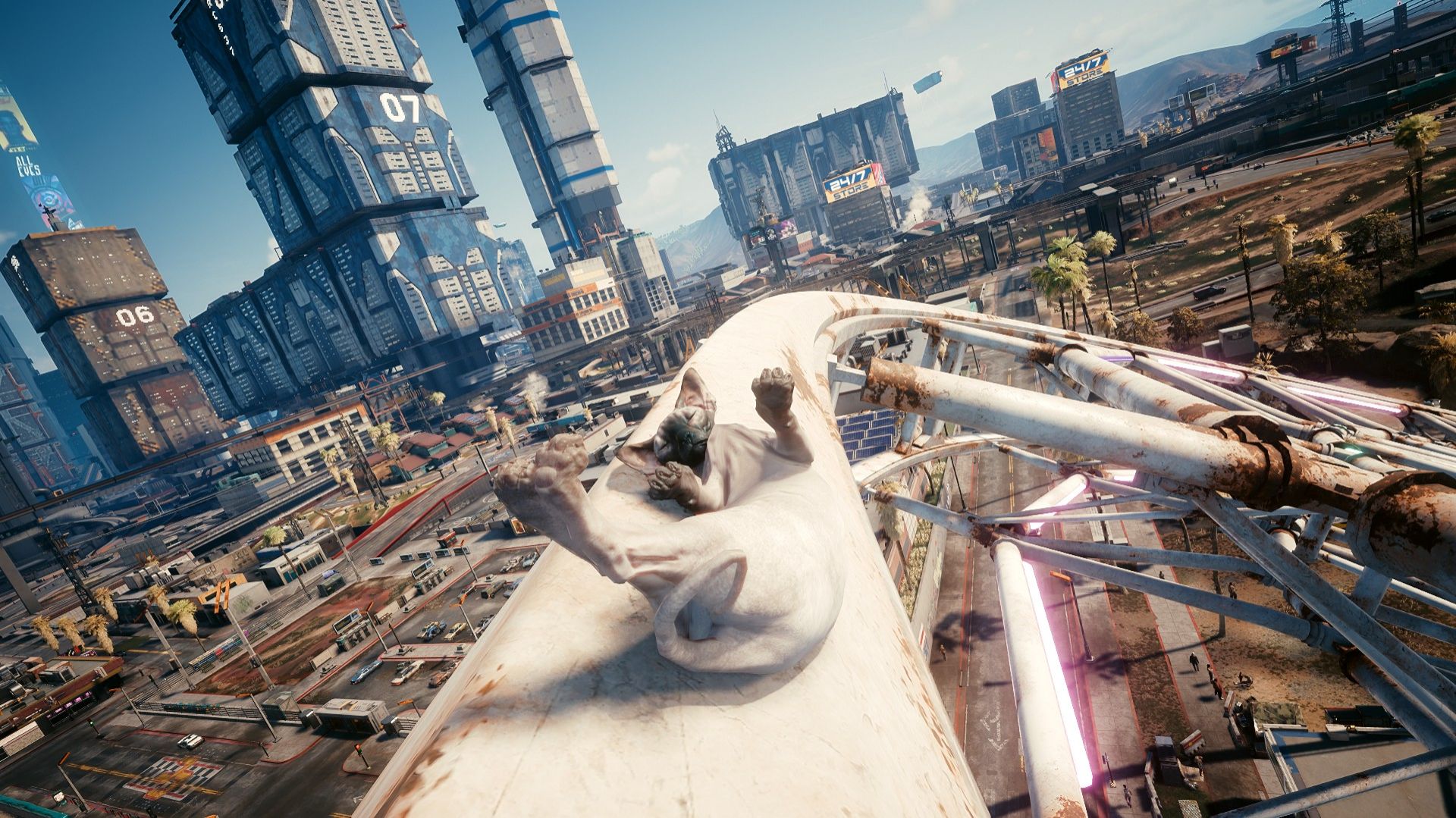 Home of the Cyberpunk 2077 universe — games, anime & more