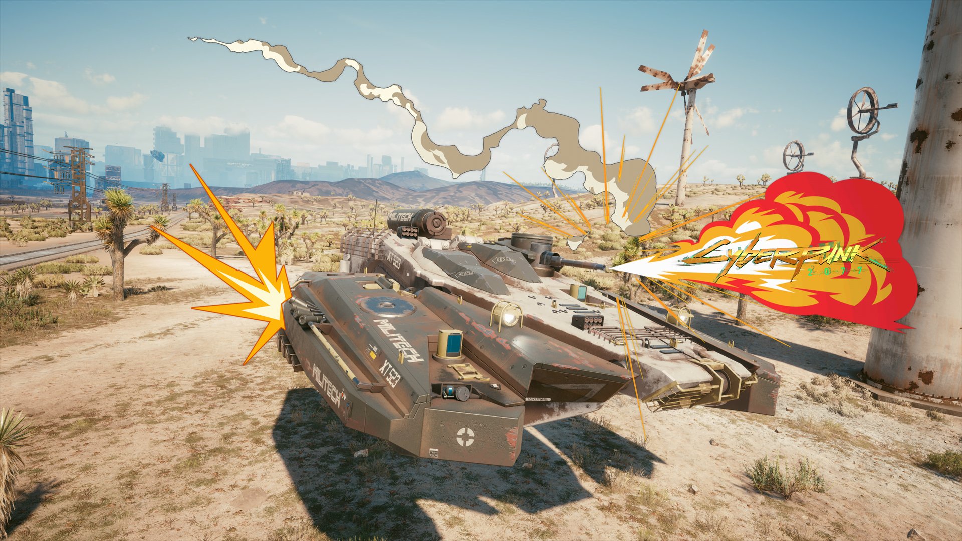 Home of the Cyberpunk 2077 universe — games, anime & more